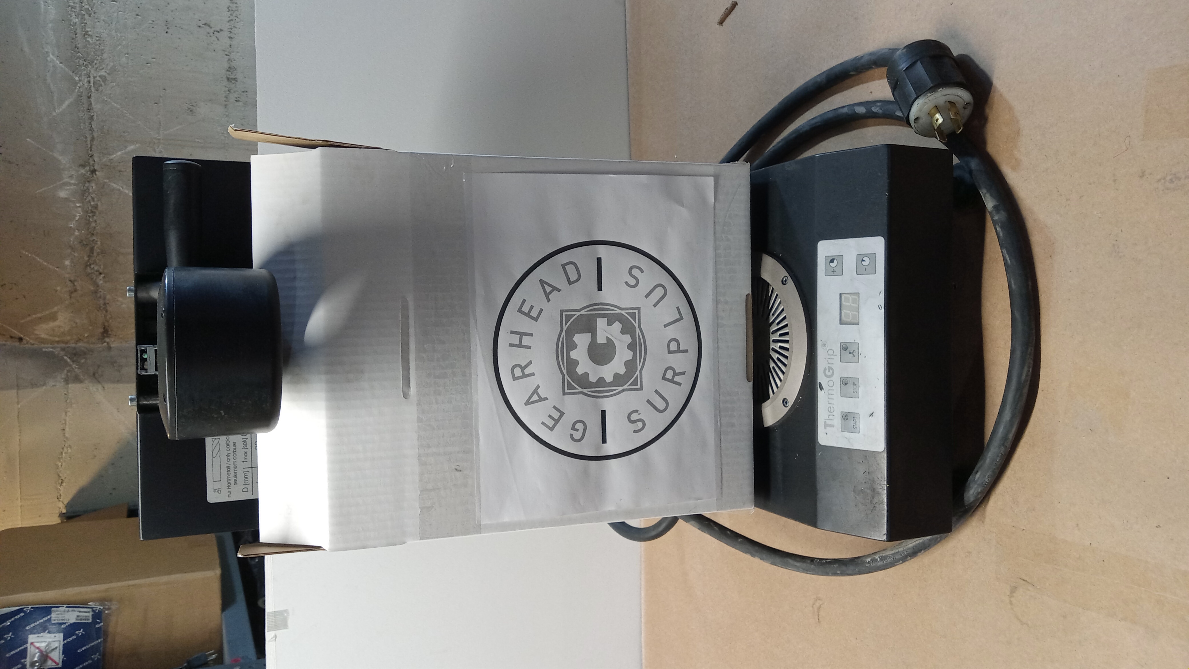 Used Bilz ISG 2000 ThermoGrip Toolholder Heat Shrink Unit W ...