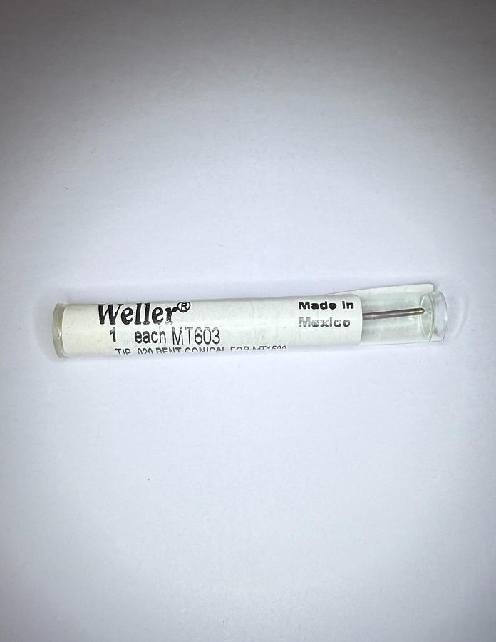 Used Weller MT603 .020" x 0.60" MT Series Bent Conical Tip GHGC-8 for ...