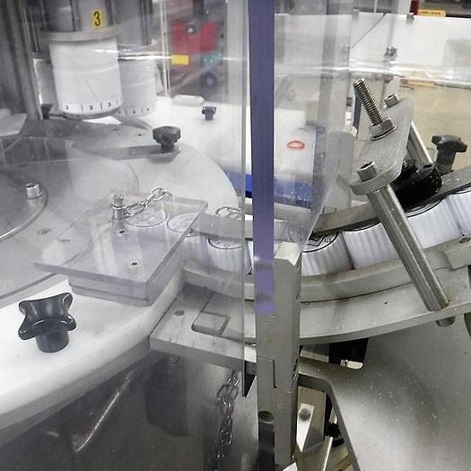 Used Sold Romaco Bosspak MC8000 Screw Capper at GlobePack Equipment