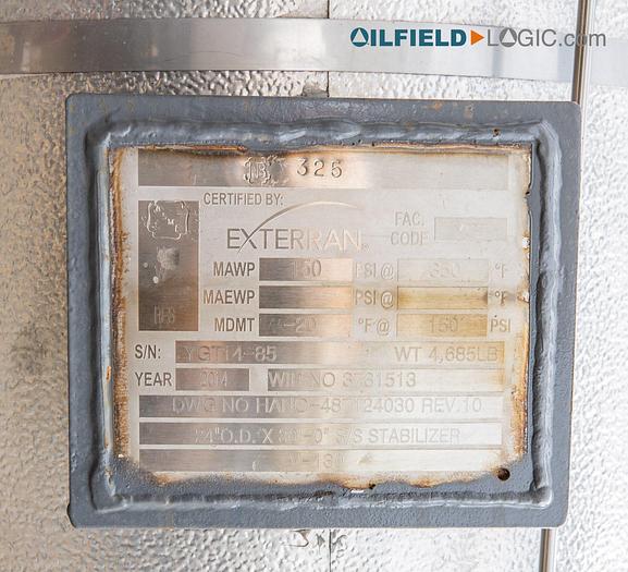 Used Sold Stabilizer, 2000 bpd at Tri-Logic Services, LLC