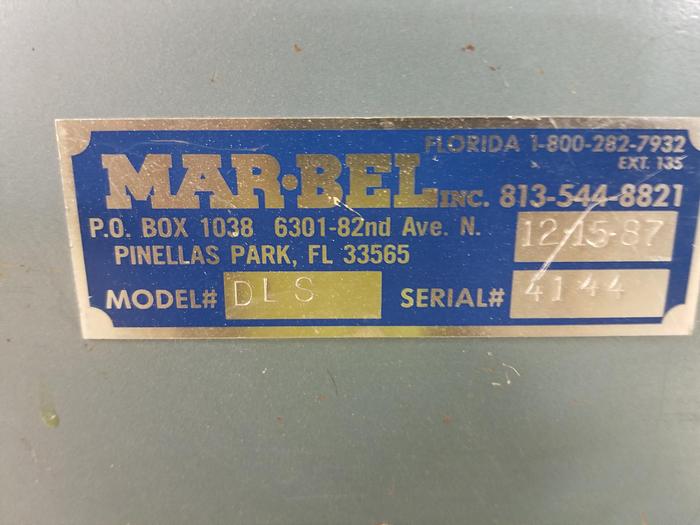 Used Mar-Bel DLS-36, 36" Capacity Laminate Slitter, 115V, 1PH ...
