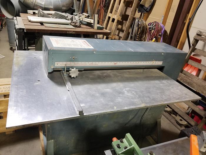 Used Mar-Bel DLS-36, 36" Capacity Laminate Slitter, 115V, 1PH ...