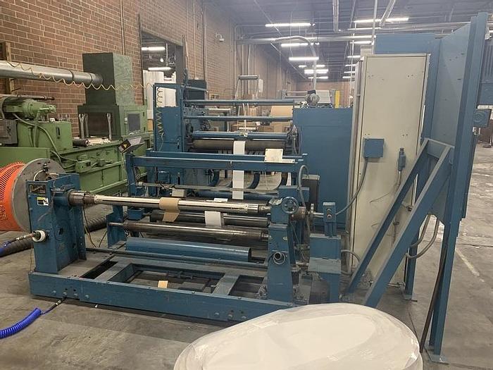 Used 48" DUSENBERY MODEL 815 AC DUPLEX SLITTER REWINDER 26&quo...