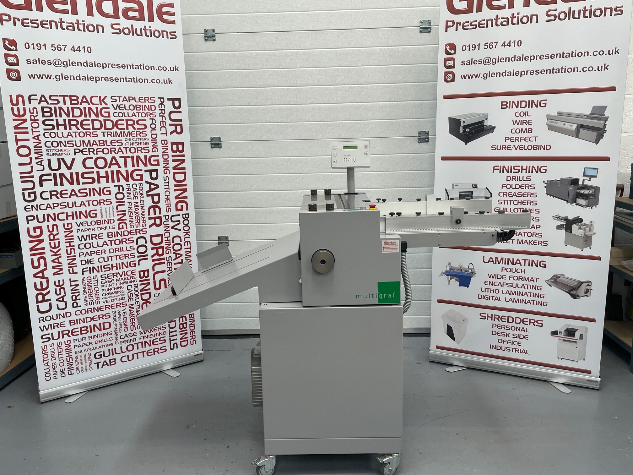 Multigraf DCM-45 Creaser Perforator - Glendale Presentation Solutions