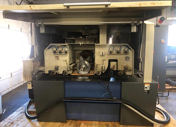 Used WEINIG RAIMANN PROFIRIP KR-310-2M GANG RIPSAW WITH (2) MOVING ...