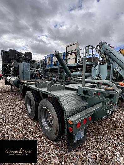 Used 1981 Stewart & Stevenson 1300 HP frac pump Trailer Detroit for ...