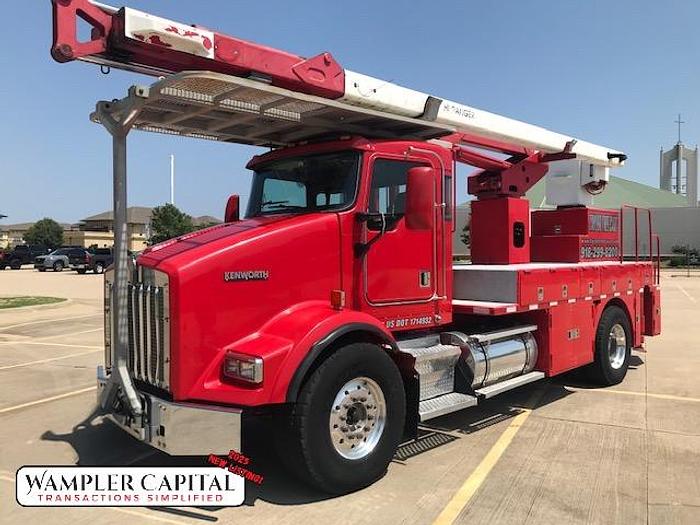 Used 1998 Kenworth T800 HI-Ranger XT 55 Bucket Lift Truck - 60' Working ...