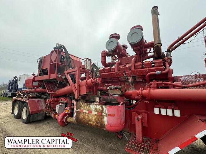 Used OFM 2000 Triplex Pump - 2018 Fluid Ends - Cummins 16V Diesel ...