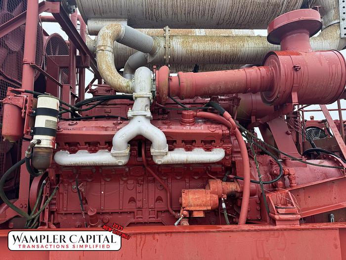Used TSI Double Pumper - (2) Western 1000HP Rough Rider Triplex Pumps ...