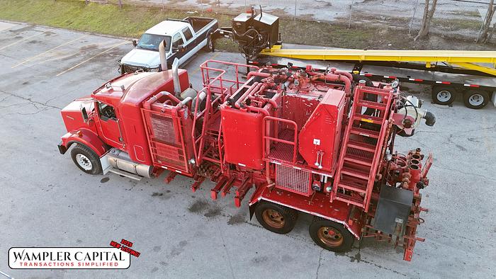 Used **RED TIGER ALERT** Kenworth T800 'Red Tiger' Single Cement Pump ...