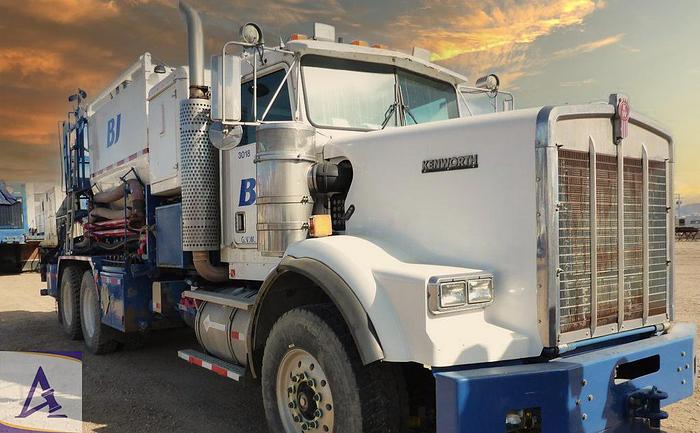 Used 2001 KENWORTH T800 T/A Body Load Cement Pump Truck for Sale in Red ...