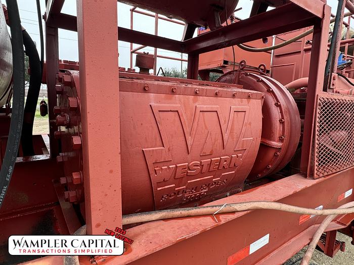 Used TSI Double Pumper - (2) Western 1000HP Rough Rider Triplex Pumps ...