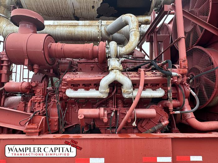 Used TSI Double Pumper - (2) Western 1000HP Rough Rider Triplex Pumps ...