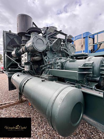 Used 1981 Stewart & Stevenson 1300 HP frac pump Trailer Detroit for ...