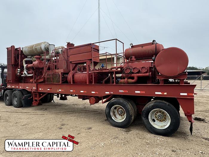 Used TSI Double Pumper - (2) Western 1000HP Rough Rider Triplex Pumps ...