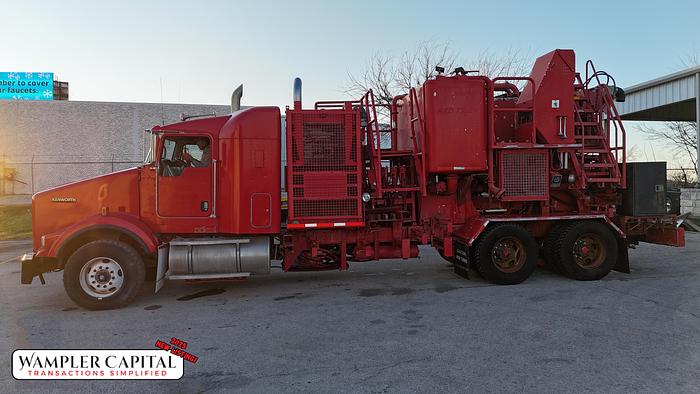 Used **RED TIGER ALERT** Kenworth T800 'Red Tiger' Single Cement Pump ...