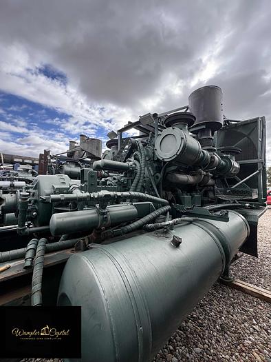 Used 1981 Stewart & Stevenson 1300 HP frac pump Trailer Detroit for ...