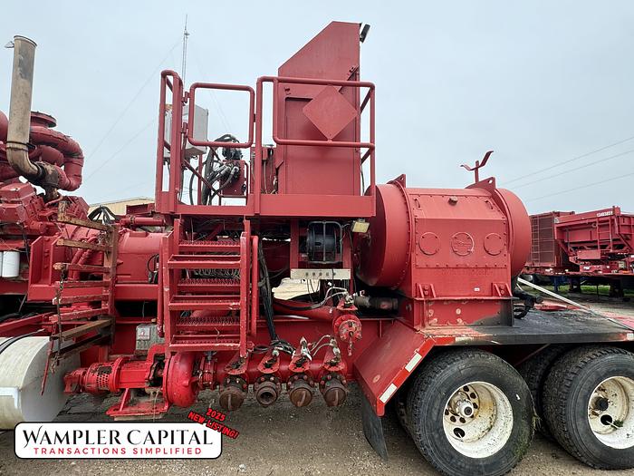 Used OFM 2000 Triplex Pump - 2018 Fluid Ends - Cummins 16V Diesel ...