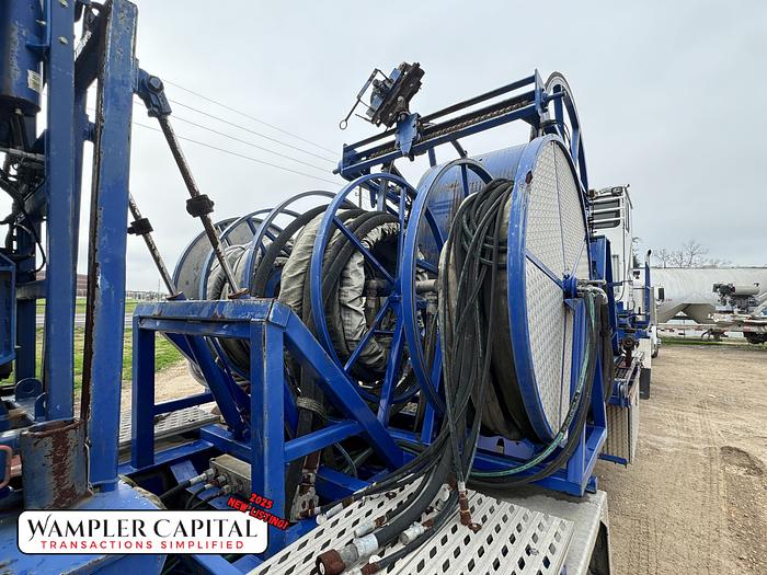 Used Leader Energy Coiled Tubing Unit - HydraRig 635 Injector - Knuckle ...