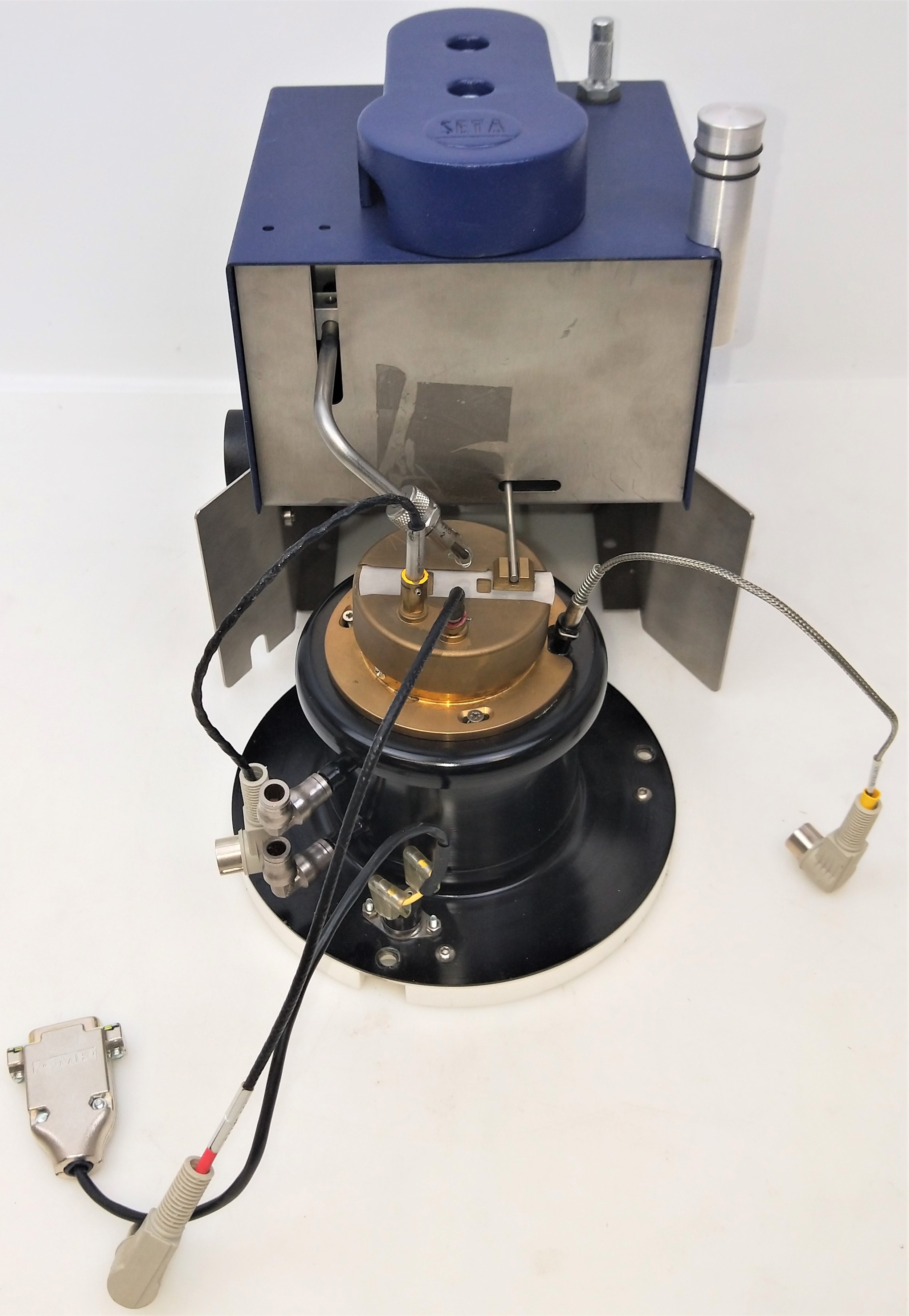 使用的Stanhope-Steta Multiflash 34000-0闪点测试仪在Chemistry RG Consultant Inc出售 ...