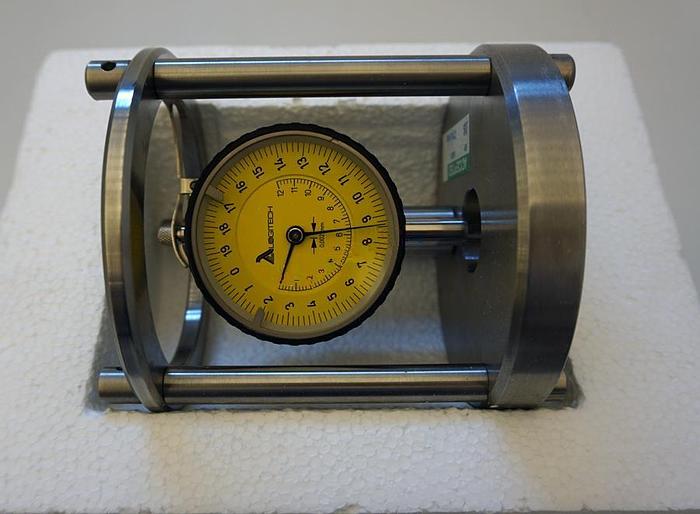 Used Logitech 1SDG1 flat polishing fixture with dial gauge 100mm fo...