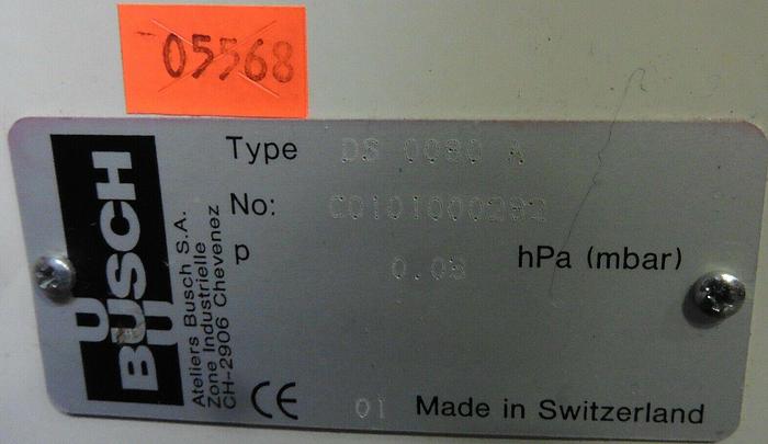 Used Busch Cobra DS 80 Vacuum Pump w/ WY 1250 Booster Pump for Sale...