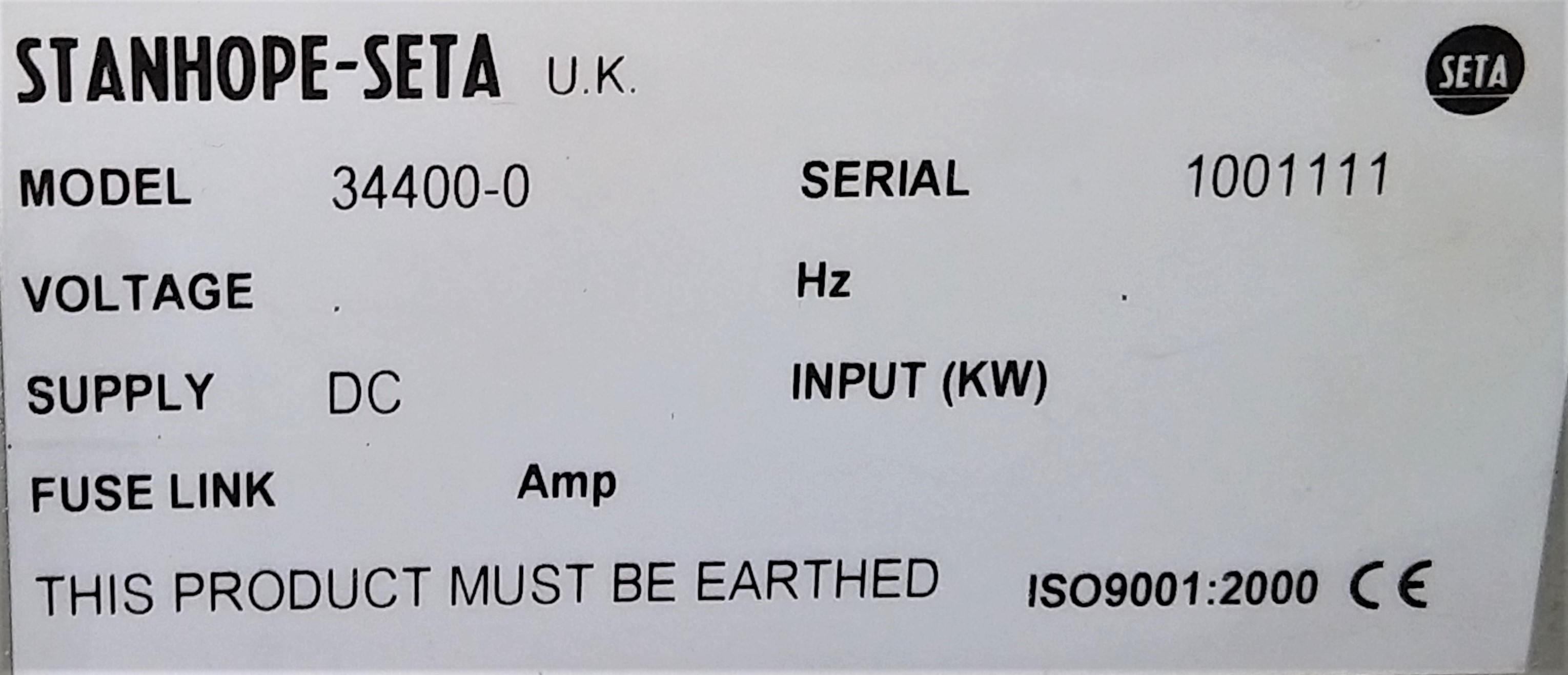 使用的Stanhope-Steta Multiflash 34000-0闪点测试仪在Chemistry RG Consultant Inc出售 ...