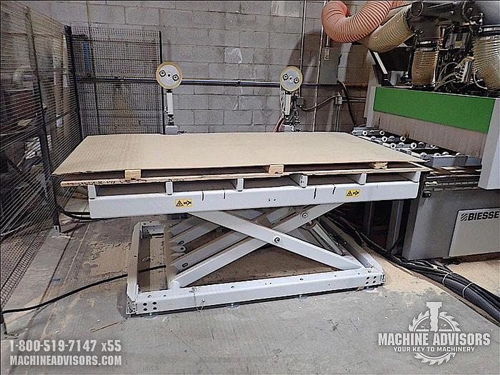 Used 2017 Biesse Rover S FT 1224 Single-head Autoloading CNC Router for ...