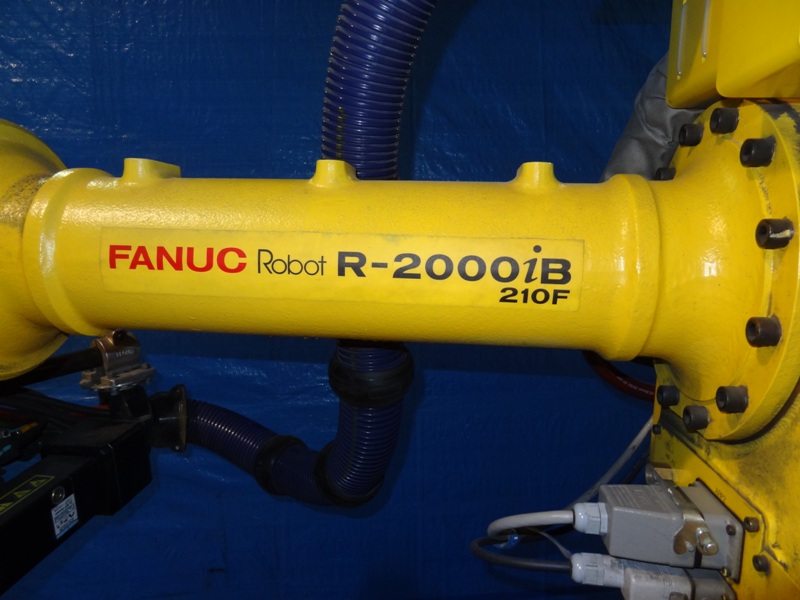 Used 2014 FANUC R2000iB/210F 6 AXIS CNC ROBOT WITH R30iA CONTROLLER...
