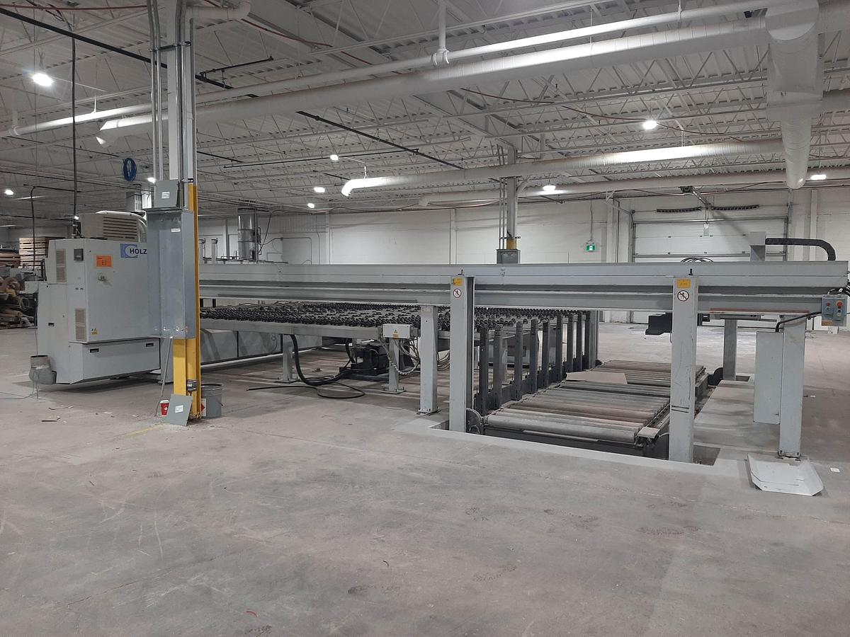 Used HOLZMA Optimat HPL11 Beam Saw for Sale at Oak Bay Marketing