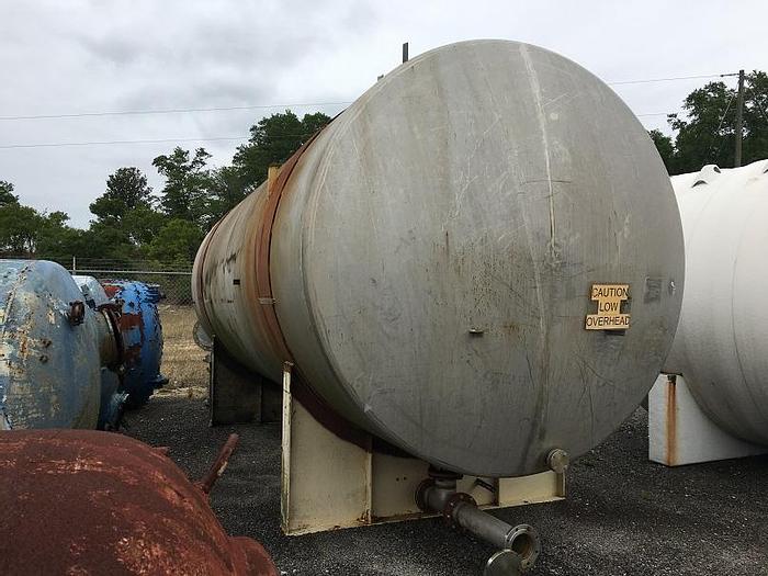 Used Mason Mfg. approximately 14,000 gallon 304 stainless steel ...