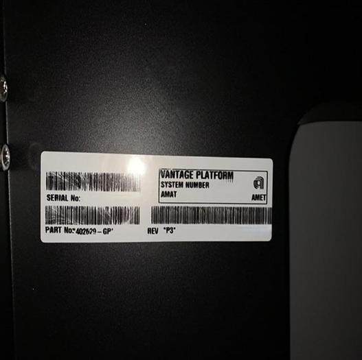 Used AMAT Vantage with 2 Radiance RTP chambers for Sale at Tara Sem...