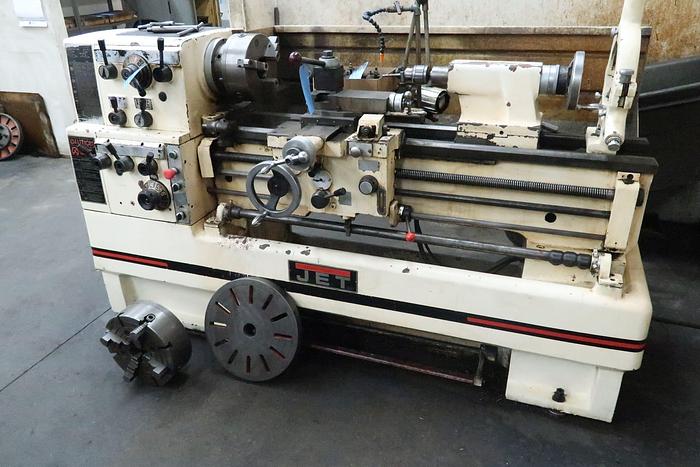 Used 16/23" X 40" JET "GH1640R" PRECISION GEARED HEAD GAP-TYPE ENGINE ...