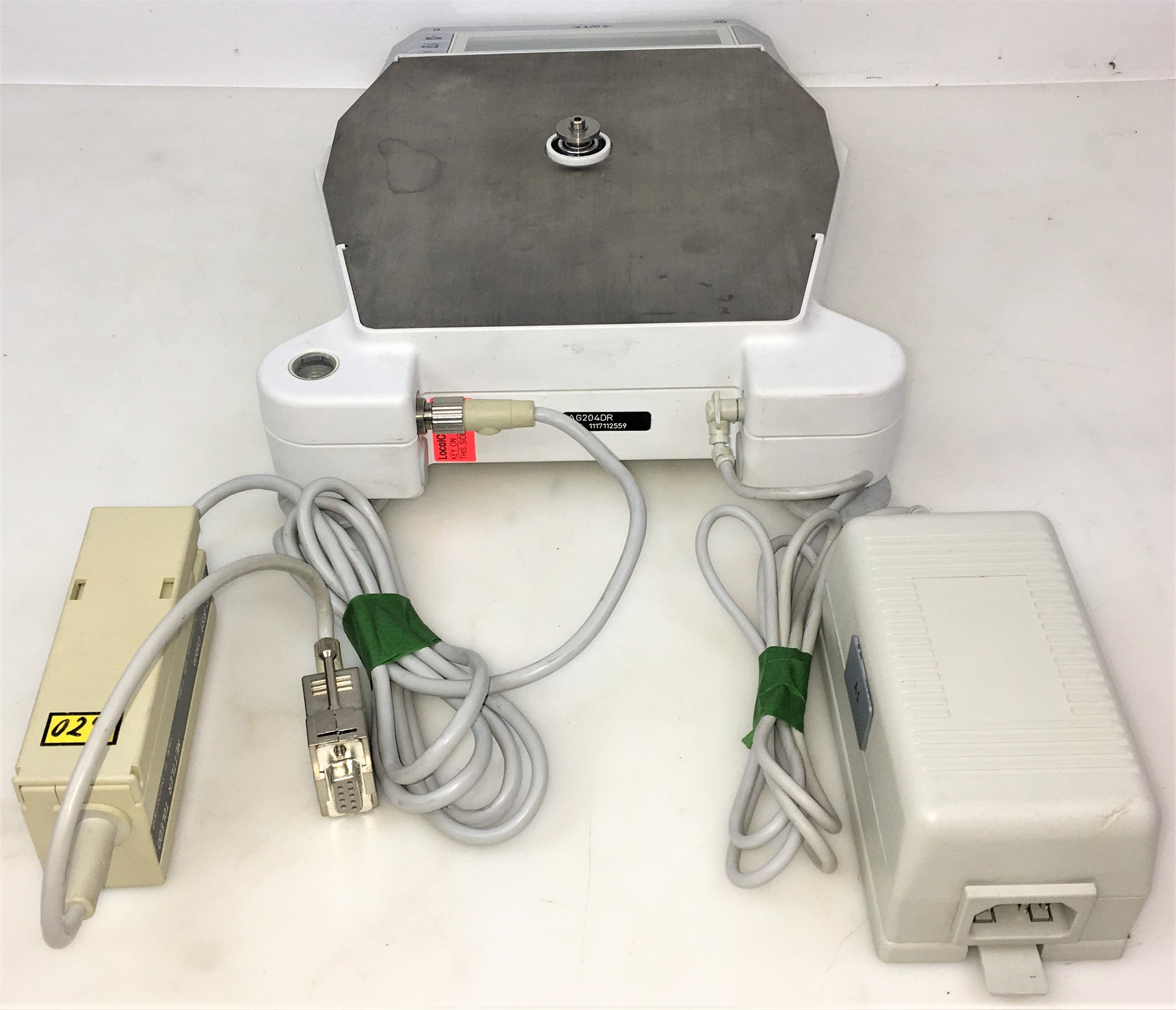 Used Mettler Toledo AG204DR Delta-Range Balance - 61g x 0.1mg / 210g x 1mg for Sale at Chemistry...