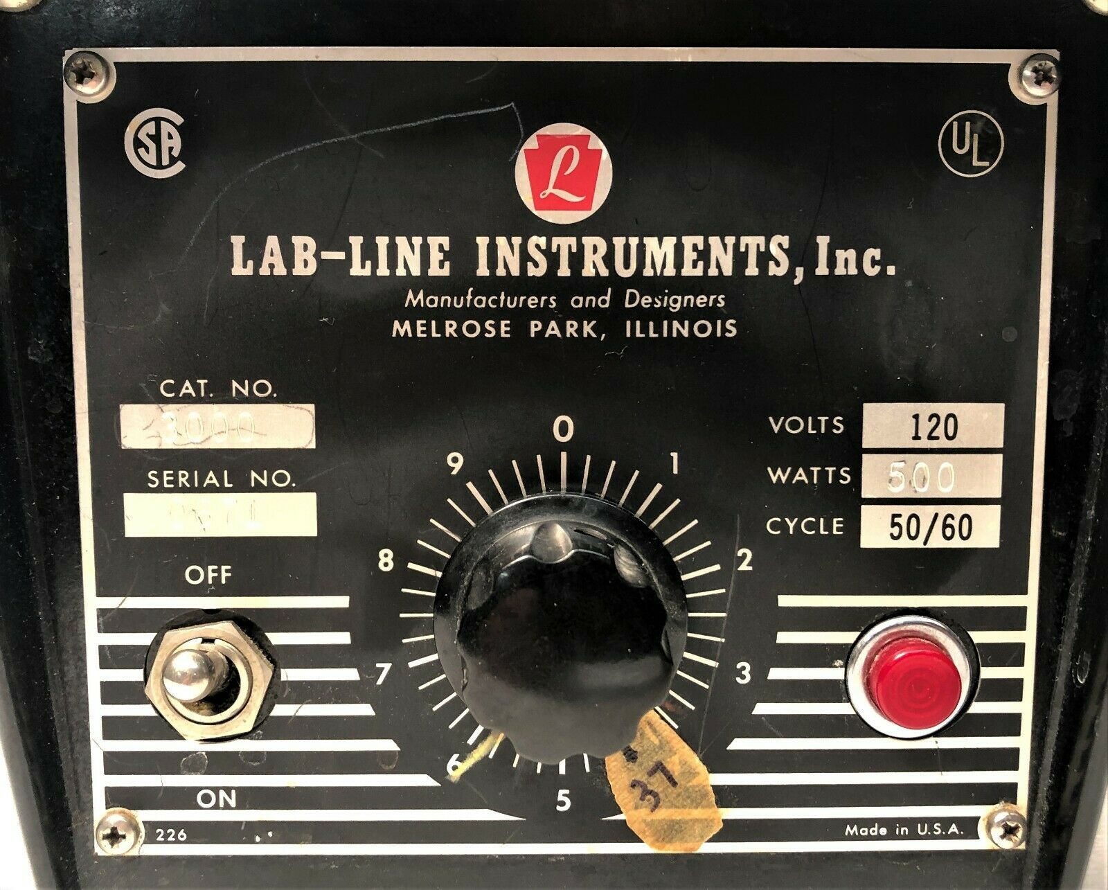 Used Lab-Line 3000 Water Bath for Sale at Chemistry RG Consultant Inc ...