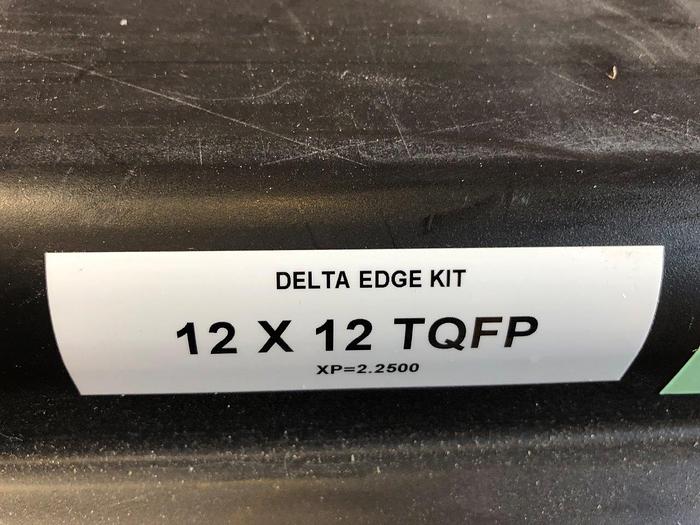 Used Delta Edge DE8000 Test Handler Change Kit 12x12 TQFP for Sale ...