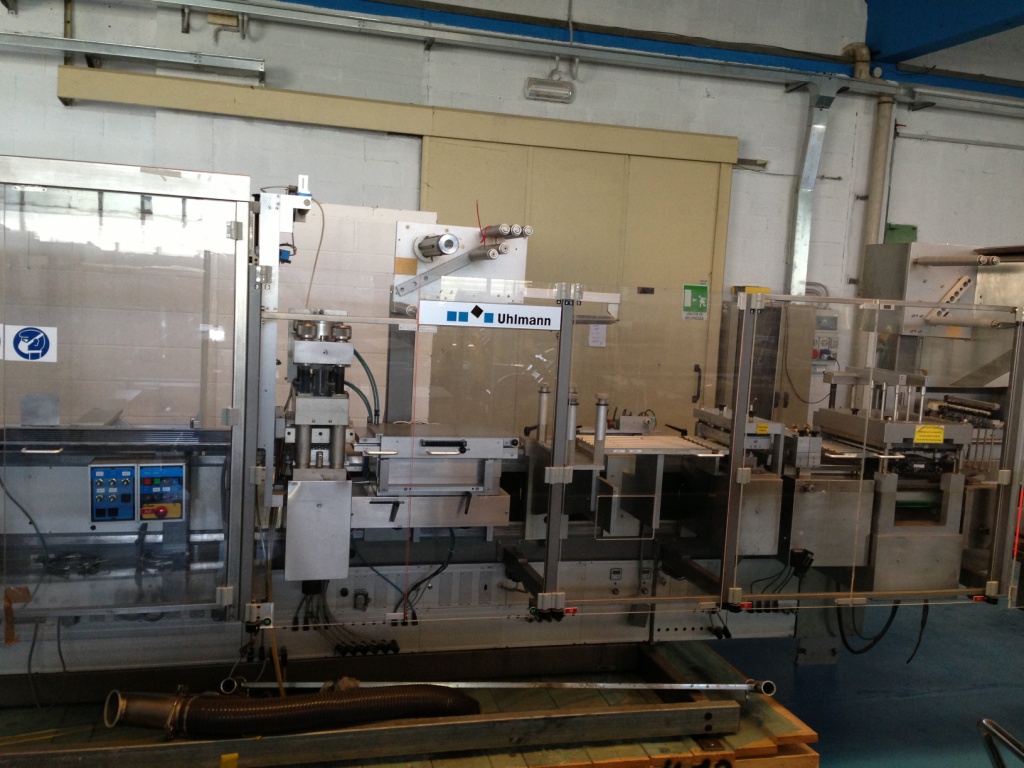 Used UHLMANN – Blistering Machine – UPS 4 for Sale at MLTC-Europe