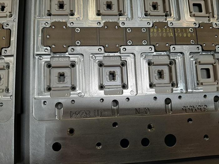 Used Delta Design DE8000 3.5x3.5 QFN 12 site handler change Kit for...