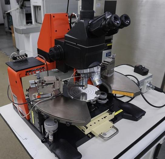 Used Suss PM5 manual prober with Mitutoyo FS60 microscope and (2) P...