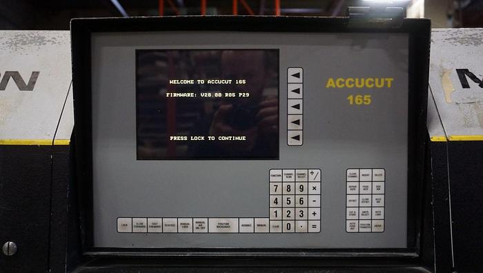 Used 47" DEXTER LAWSON 47 MCC 119 GUILLOTINE PAPER CUTTER. MFG 1997 for Sale at Global Equi...