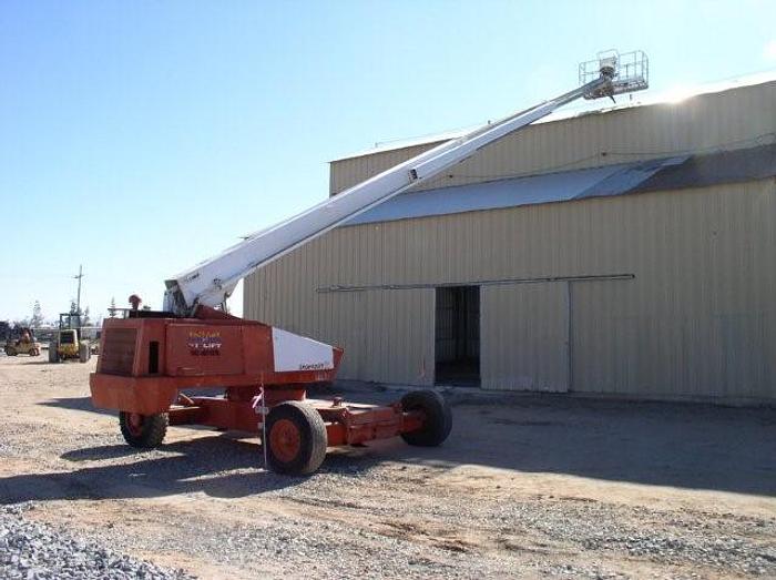 Used 80 foot SNORKEL Model TB-A80RD Aerial Boom Lift; Work Platform...
