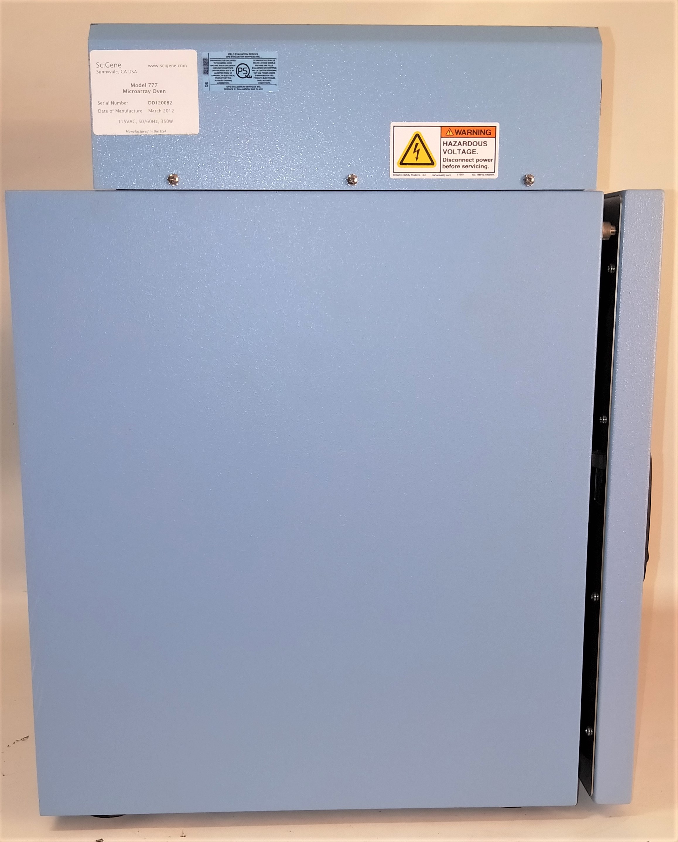 新开放盒SciGene 777微阵列杂交烤箱在化学RG咨询公司出售 - bob手机版app下载,BOB体育官方APPios下载