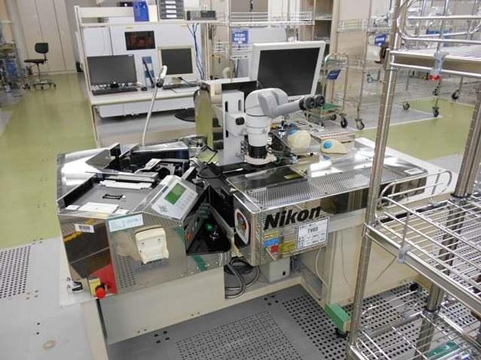 Used Nikon NWL860 Wafer Loader With ISS200 Microscope for Sale at T...