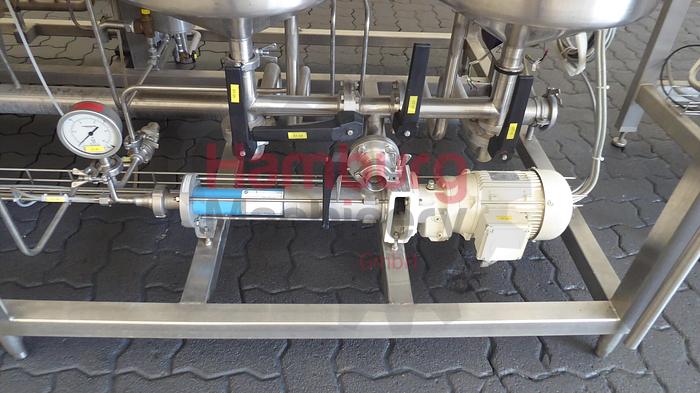 Used Sold APV Multipurpose Pilot UHT SSP with liquiverter, homogeniser ...