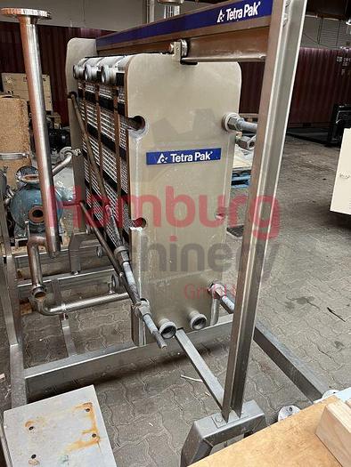 Cream pasteurizer / plate heatexchanger Tetra Pak C6-SR