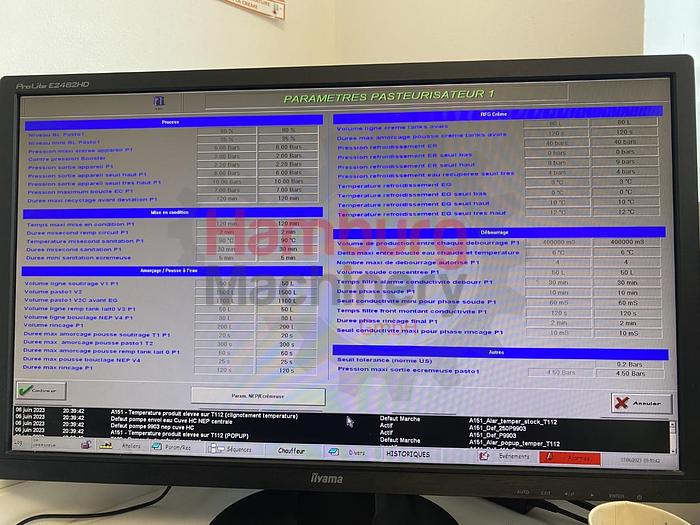 Pasteurizer GEA Westfalia / APV type MSB 200-01-076 / R50