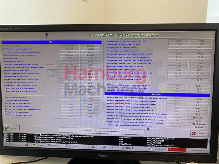 Pasteurizer GEA Westfalia / APV type MSB 200-01-076 / R50