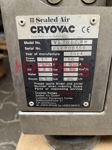 Cryovac VS20DC.RH