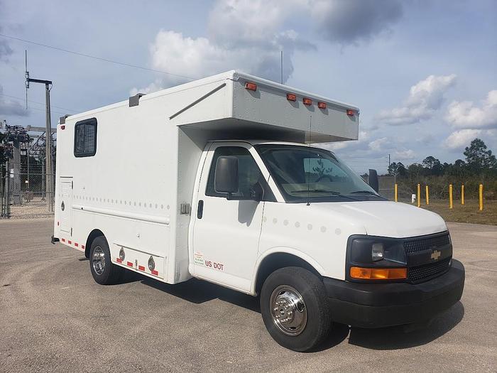 Used 2007 Chevrolet G-3500 Cutaway Cable Splicing Van Kohler Manhol...