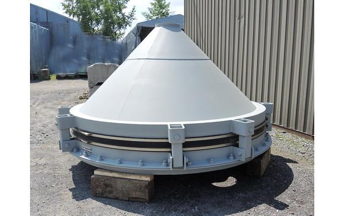 Used USED VIBRATING CONE/BIN ACTIVATOR, 8' DIAMETER, CARBON STEEL for ...